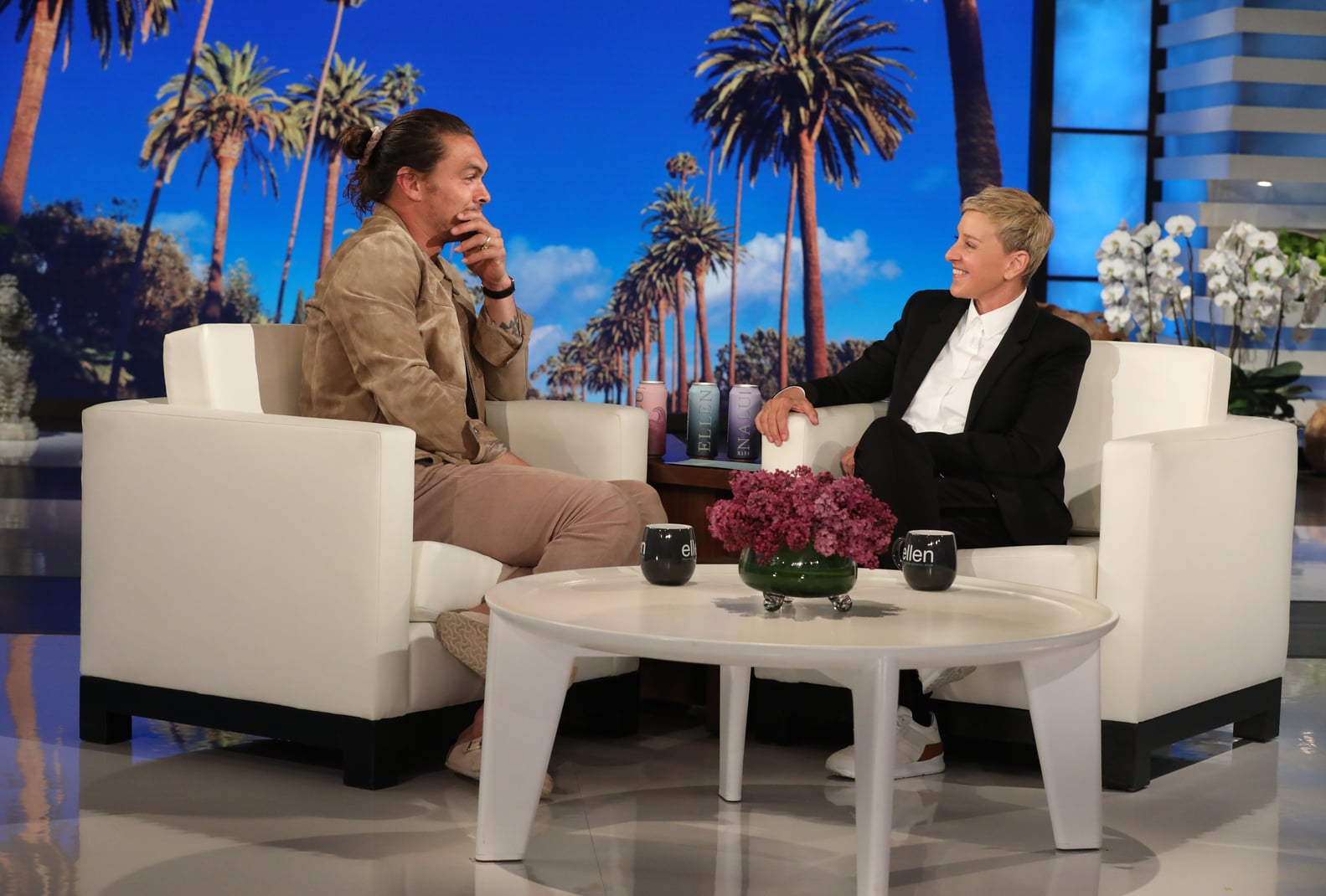 Jason Momoa on The Ellen DeGeneres Show Videos 2019 | POPSUGAR Celebrity