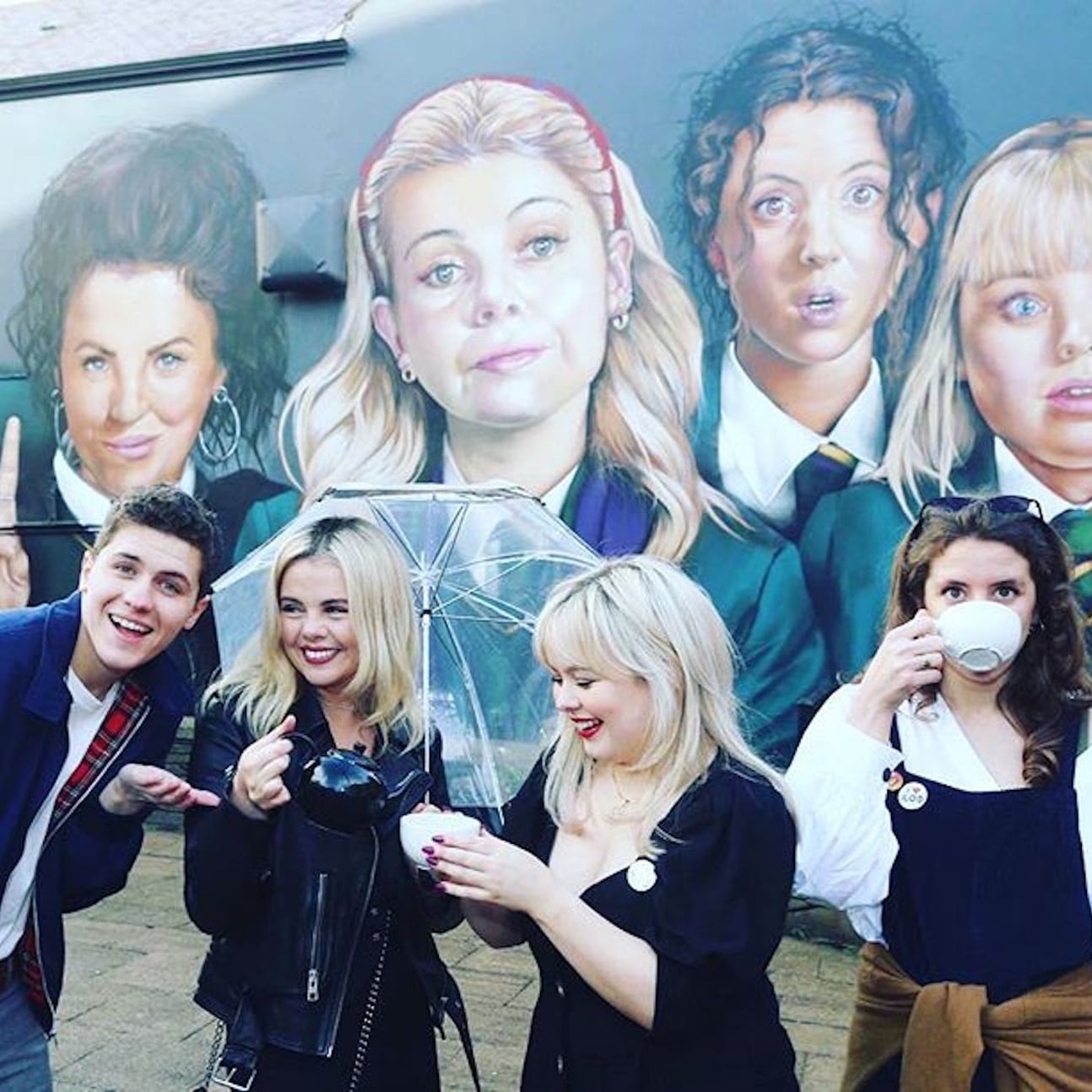 Derry Girls Cast Hanging Out Together Pictures | PS Celebrity