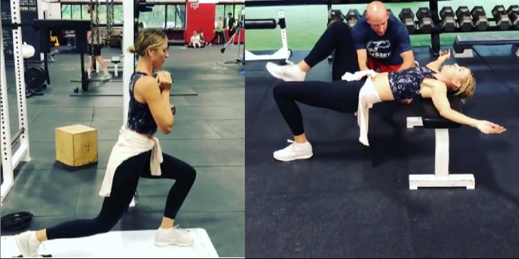 Maria Sharapova Leg Workout | POPSUGAR Fitness