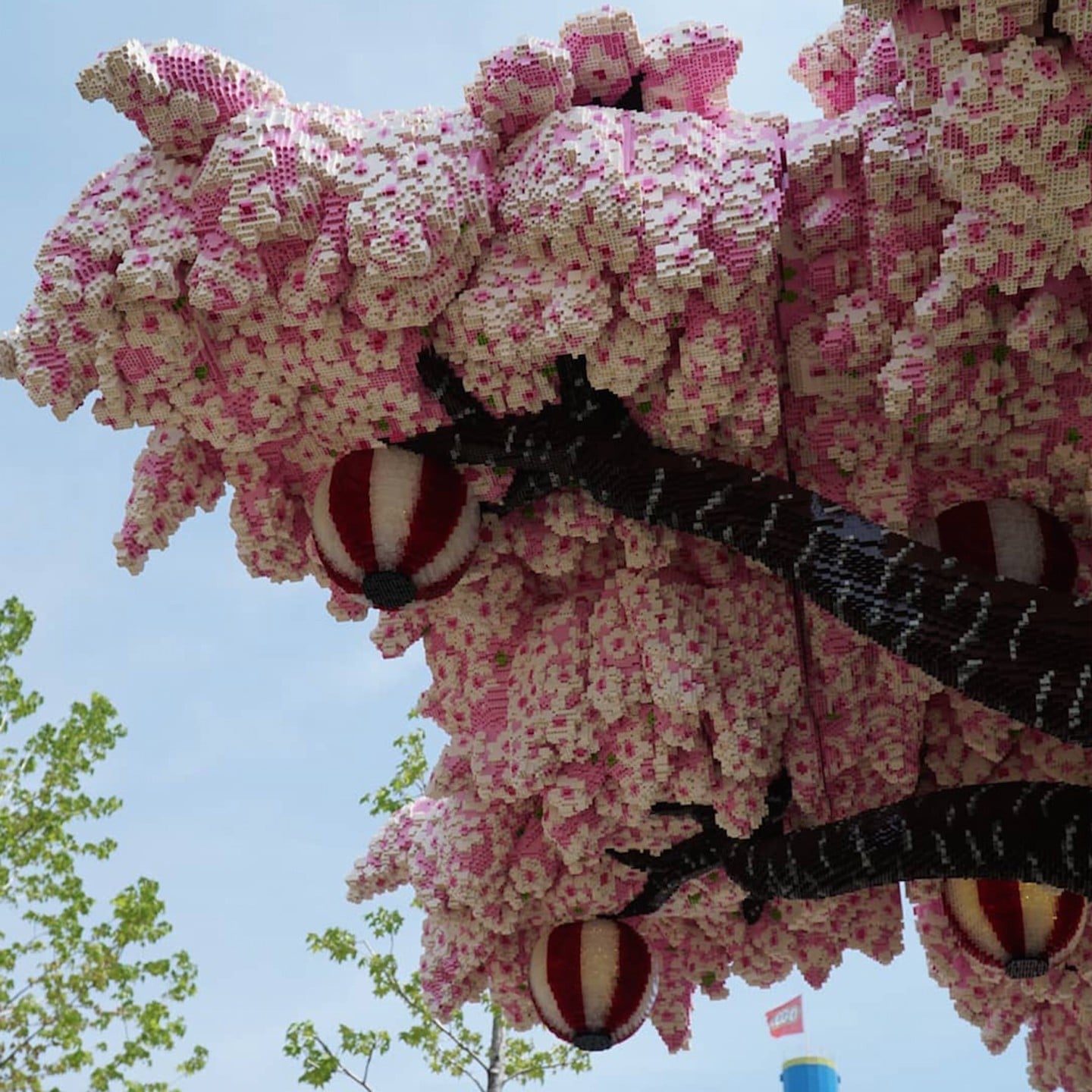 Lego Cherry Blossom Tree at Legoland Japan | PS News