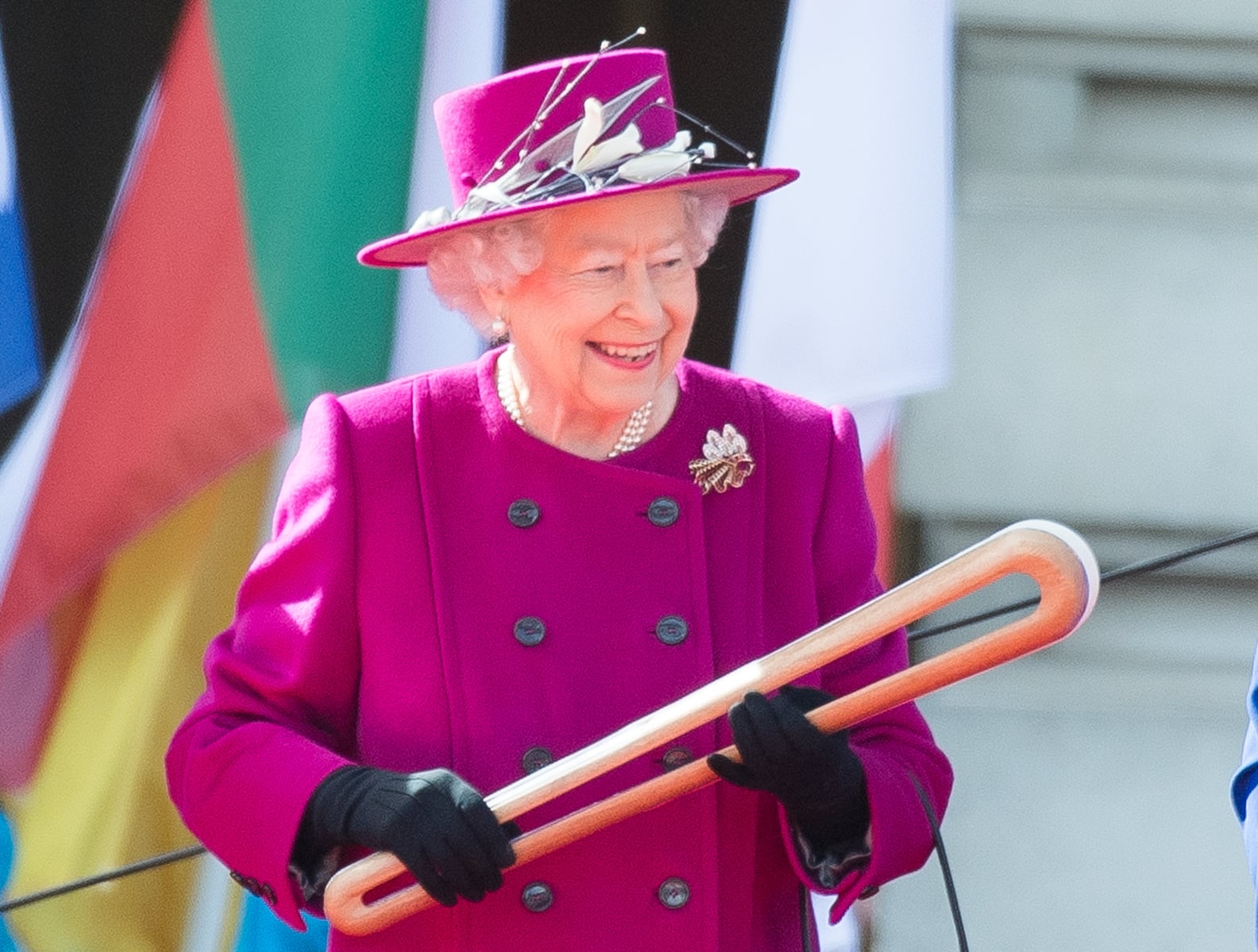 Queen Elizabeth II Smiling Pictures | PS Celebrity