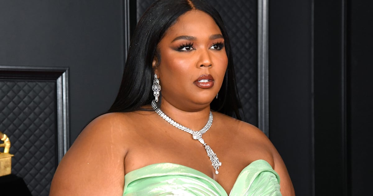 Lizzo's Setting Trends With Her Green Jade Nail Art Design | POPSUGAR ...