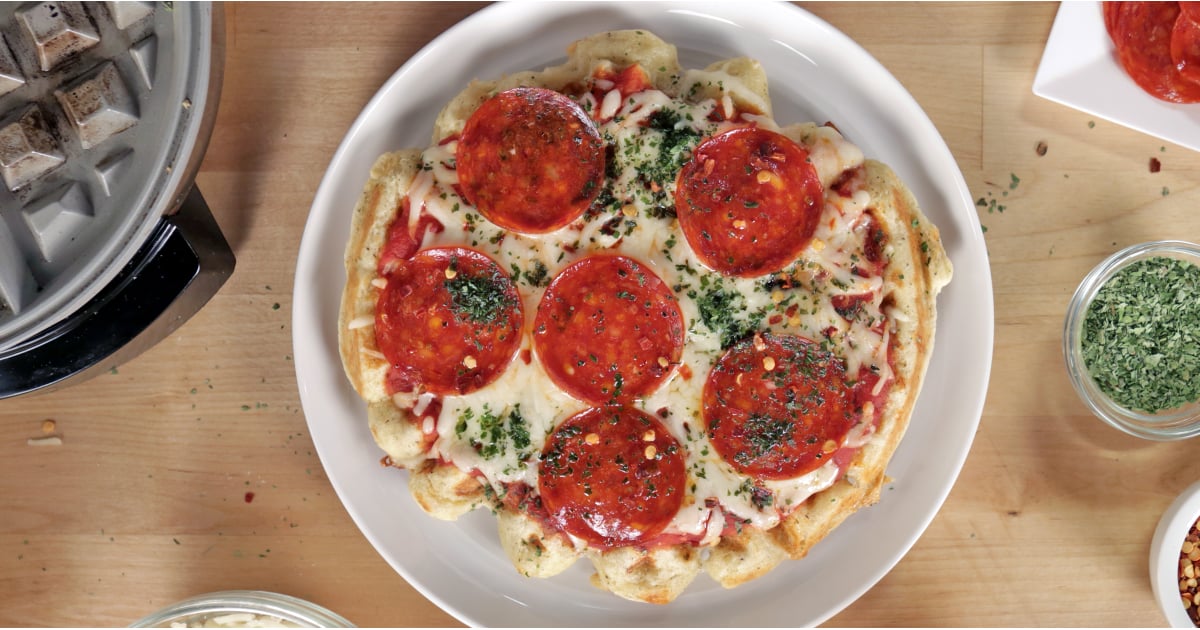 Savory Pizza Waffle