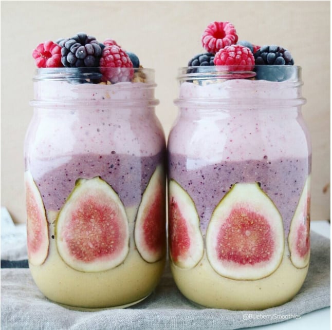 Layered Smoothies | POPSUGAR Fitness