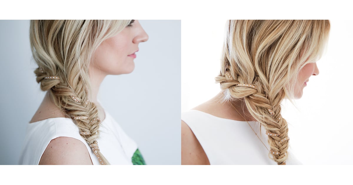 Threaded Fishtail Braid | POPSUGAR Beauty