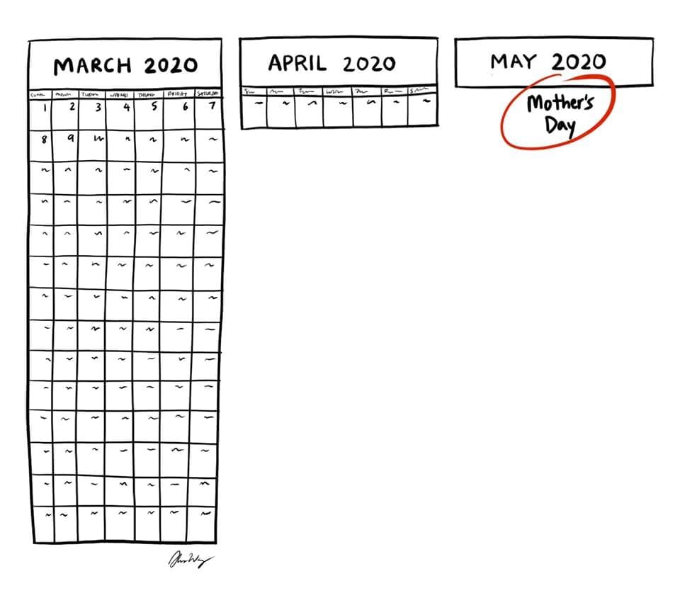 New Mom Comics Social Distancing With Family Cartoons | POPSUGAR Family