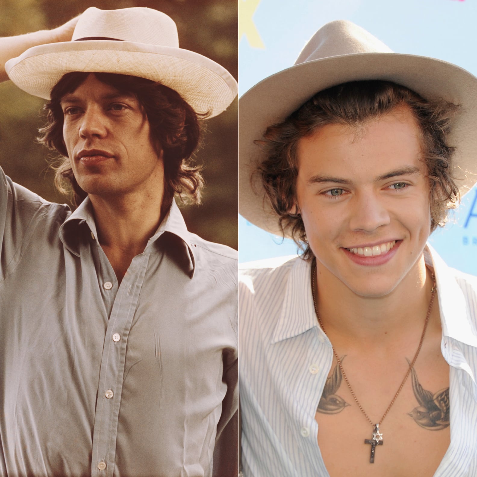 Harry Styles' Best Outfits Inspired by '70s Star Mick Jagger | PS Fashion