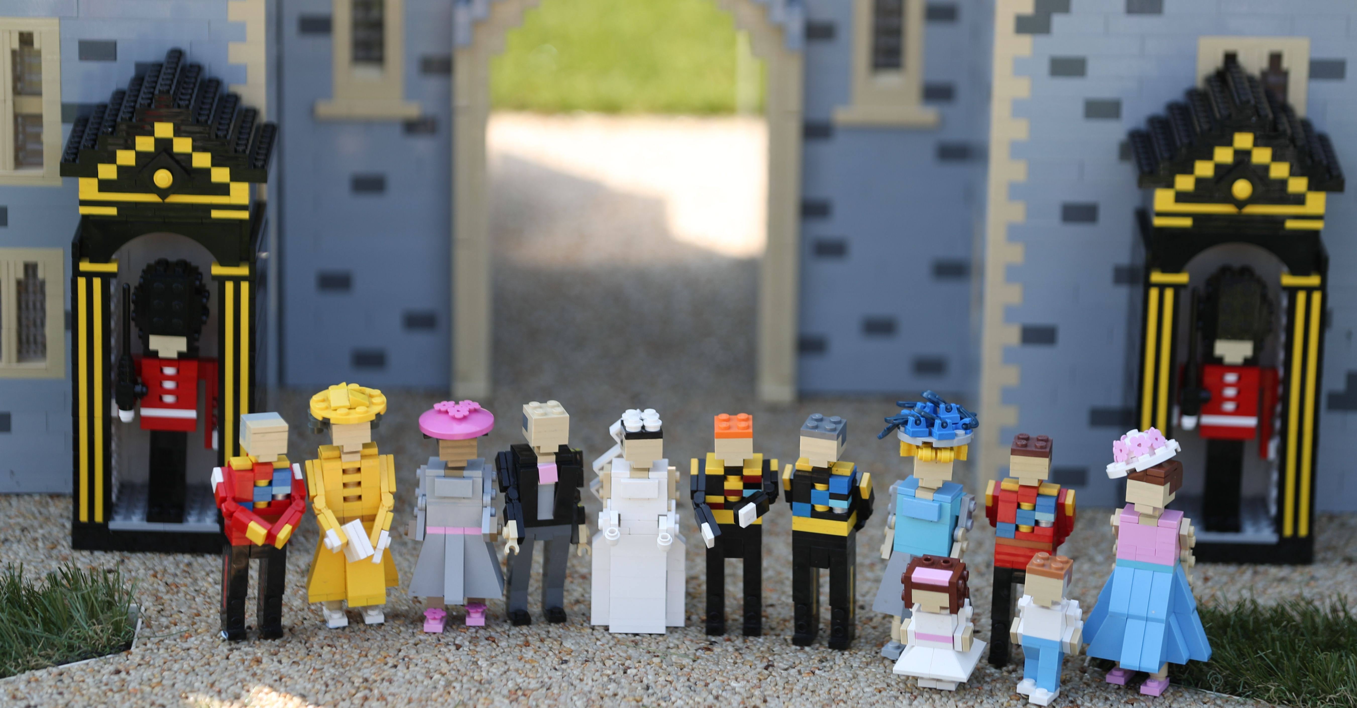 Legoland's Royal Wedding Lego Diorama May 2018 | PS News