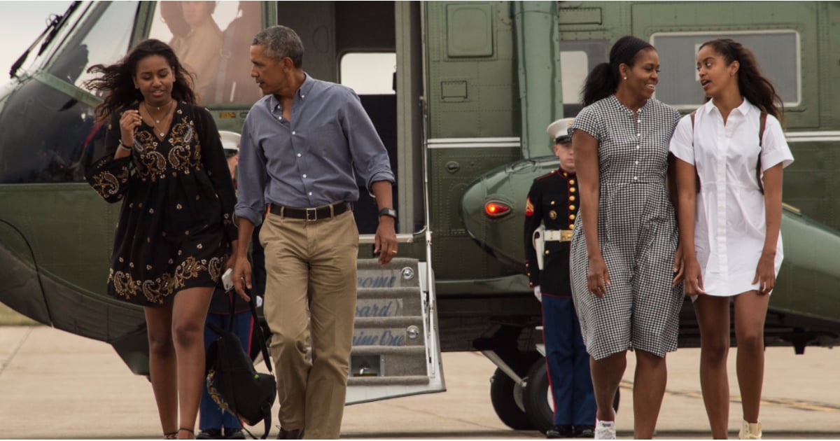 Obama Family Vacation Pictures | POPSUGAR Celebrity