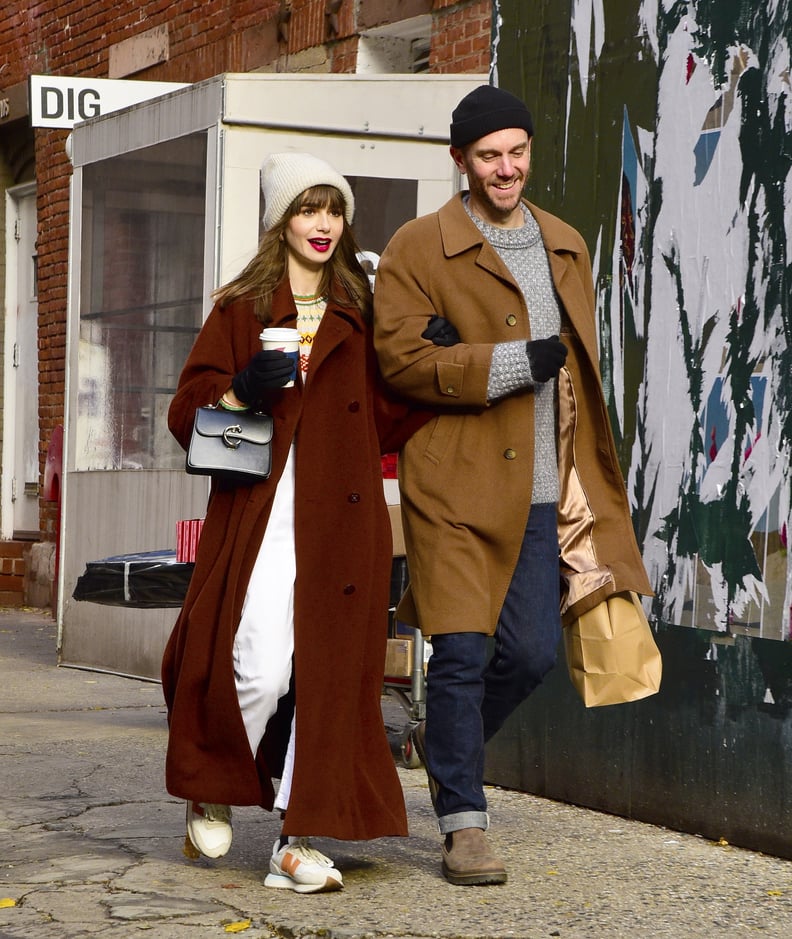 lilly collins winter