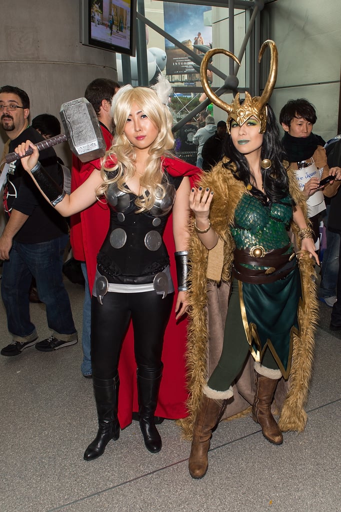 Thor And Loki New York Comic Con Pictures Popsugar Tech Photo 39