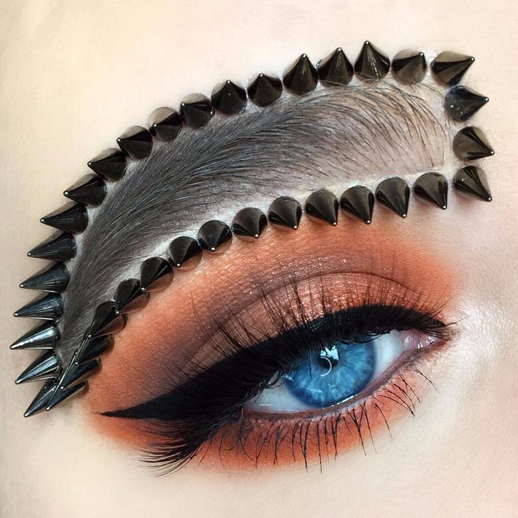 Spiky Brow Trend | POPSUGAR Beauty
