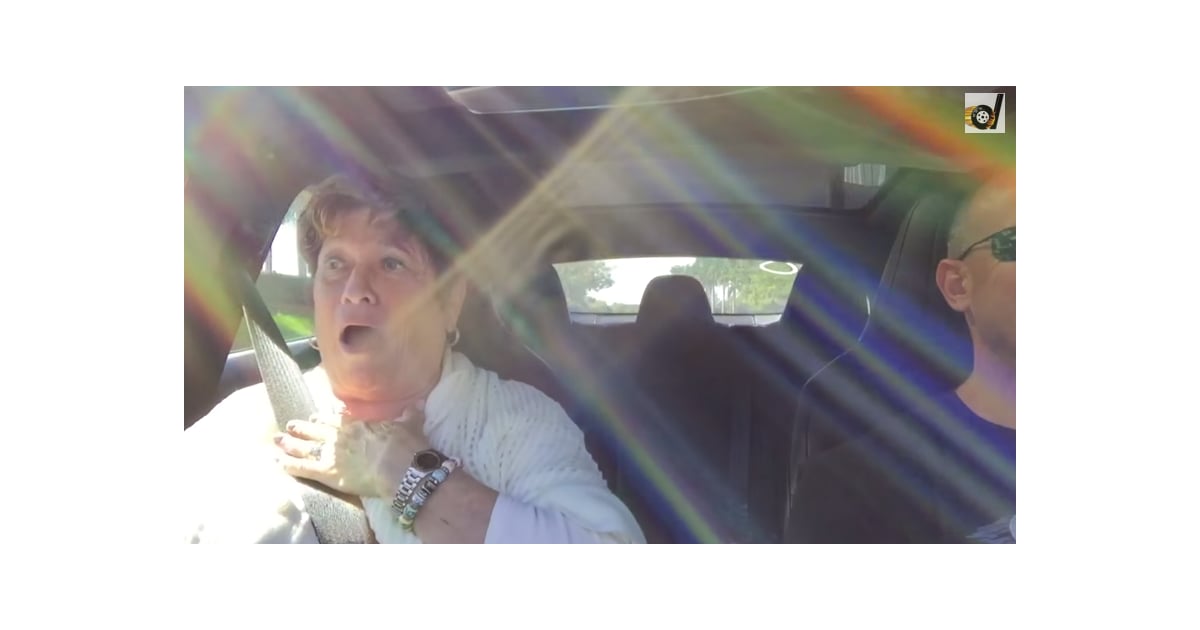 Tesla Insane Mode Reactions Video | POPSUGAR Tech