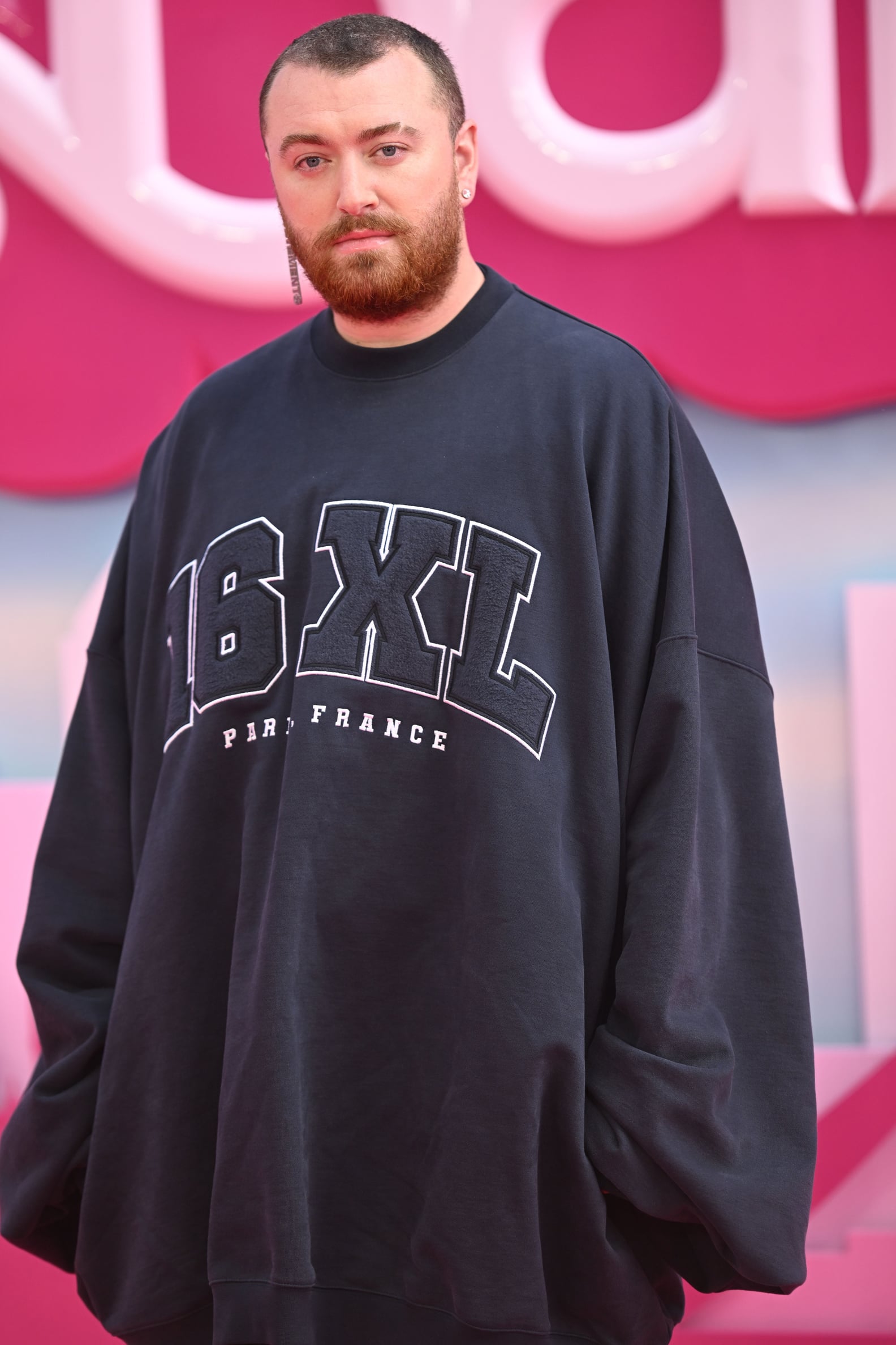 Sam Smith's Oversize Vetements Outfit at the Barbie Premiere | PS Fashion