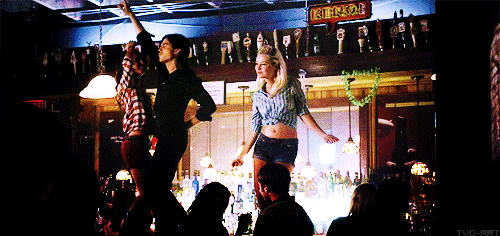 Damon Dancing on The Vampire Diaries GIFs | PS Entertainment