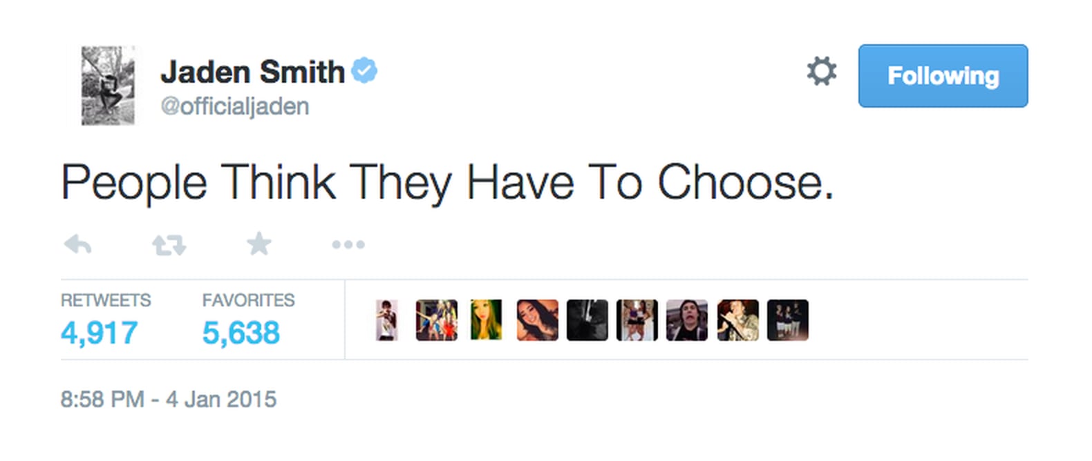 Weird Jaden Smith Tweets | PS Celebrity