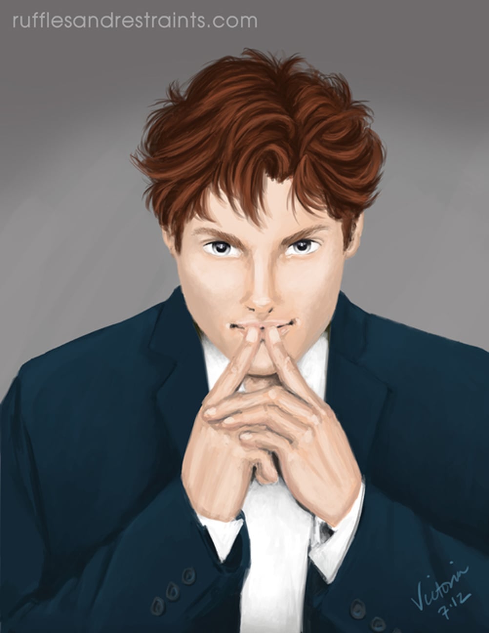 Fifty Shades of Grey Fan Art Ruffles and Restraints | PS Love