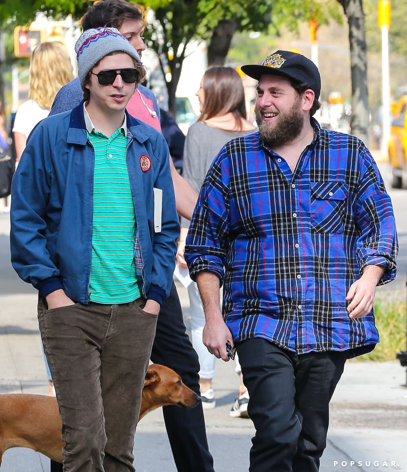 Jonah Hill and Michael Cera Out in NYC September 2016 | PS Celebrity