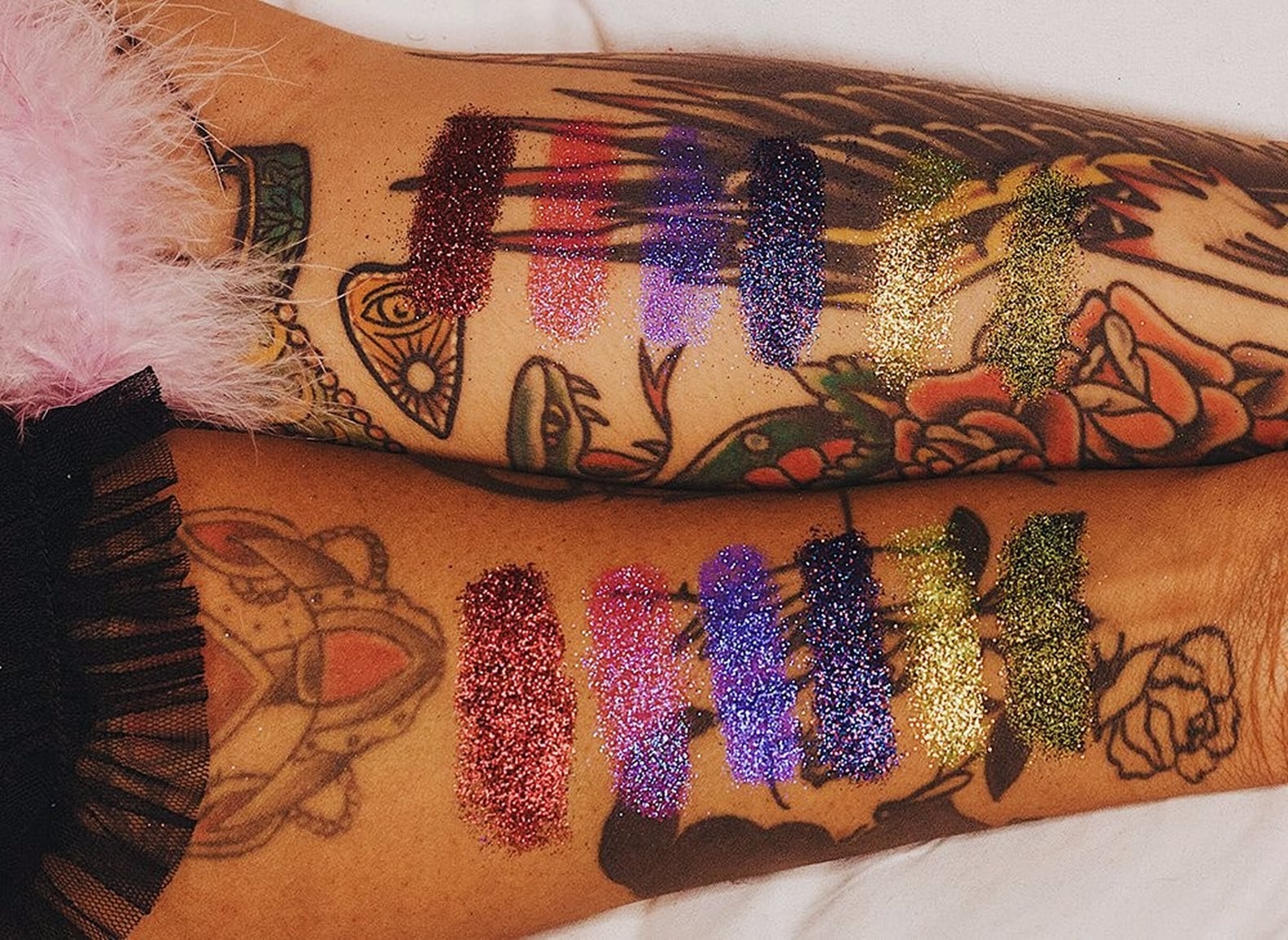 Glam Goth Glitter Pigments | POPSUGAR Beauty