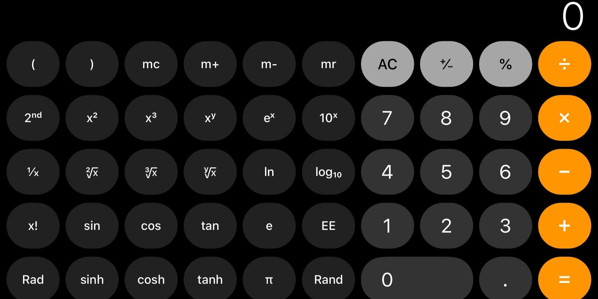 How to Put the iPhone Calculator Into Landscape Mode | PS Tech