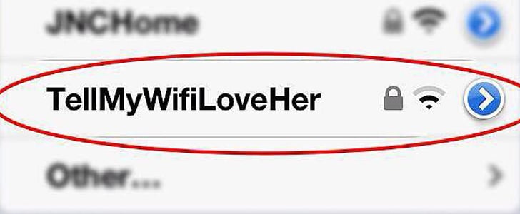 Funny WiFi Names | POPSUGAR Tech