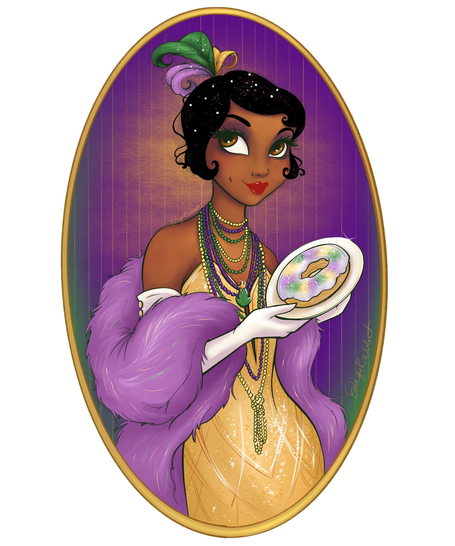 1920s-Inspired Illustrations of Disney Princesses | PS Smart Living