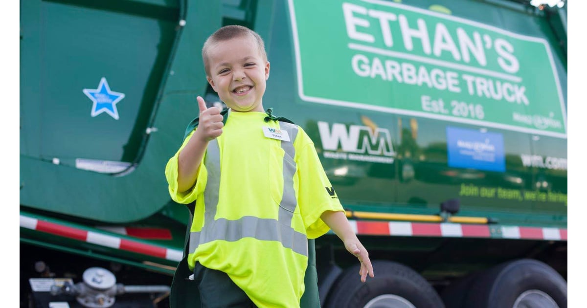 Little Boy's Dream of Becoming a Garbage Man | Video | POPSUGAR Family