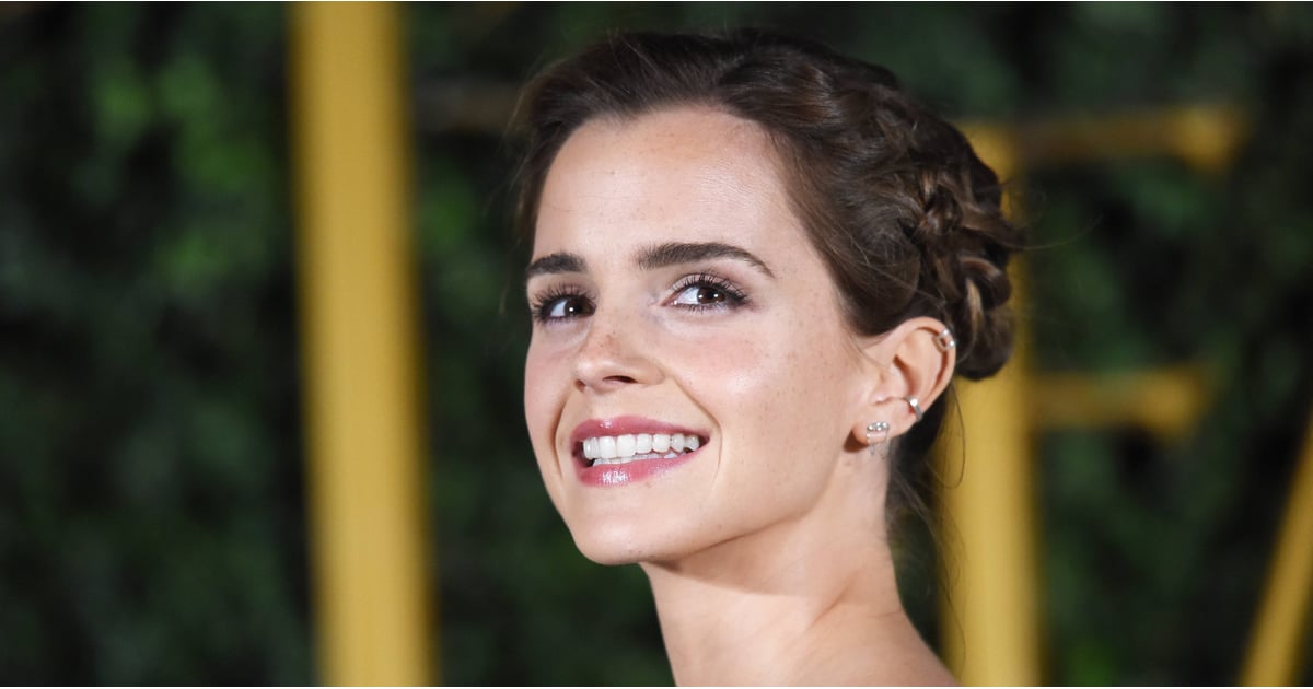 Emma Watson's Rose Crown Braid | February 2017 | POPSUGAR Beauty