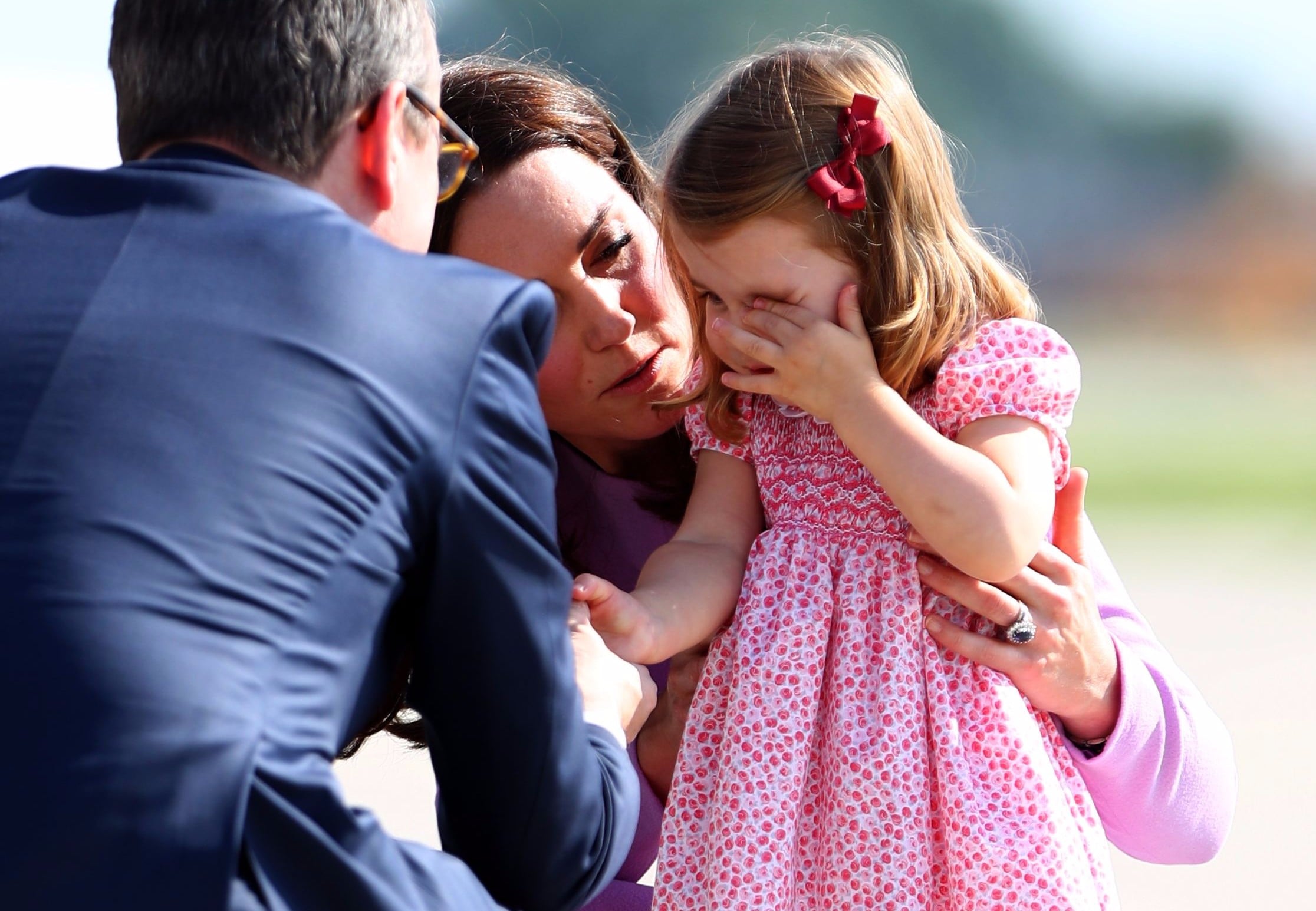 Princess Charlotte Crying in Germany Pictures | PS Celebrity