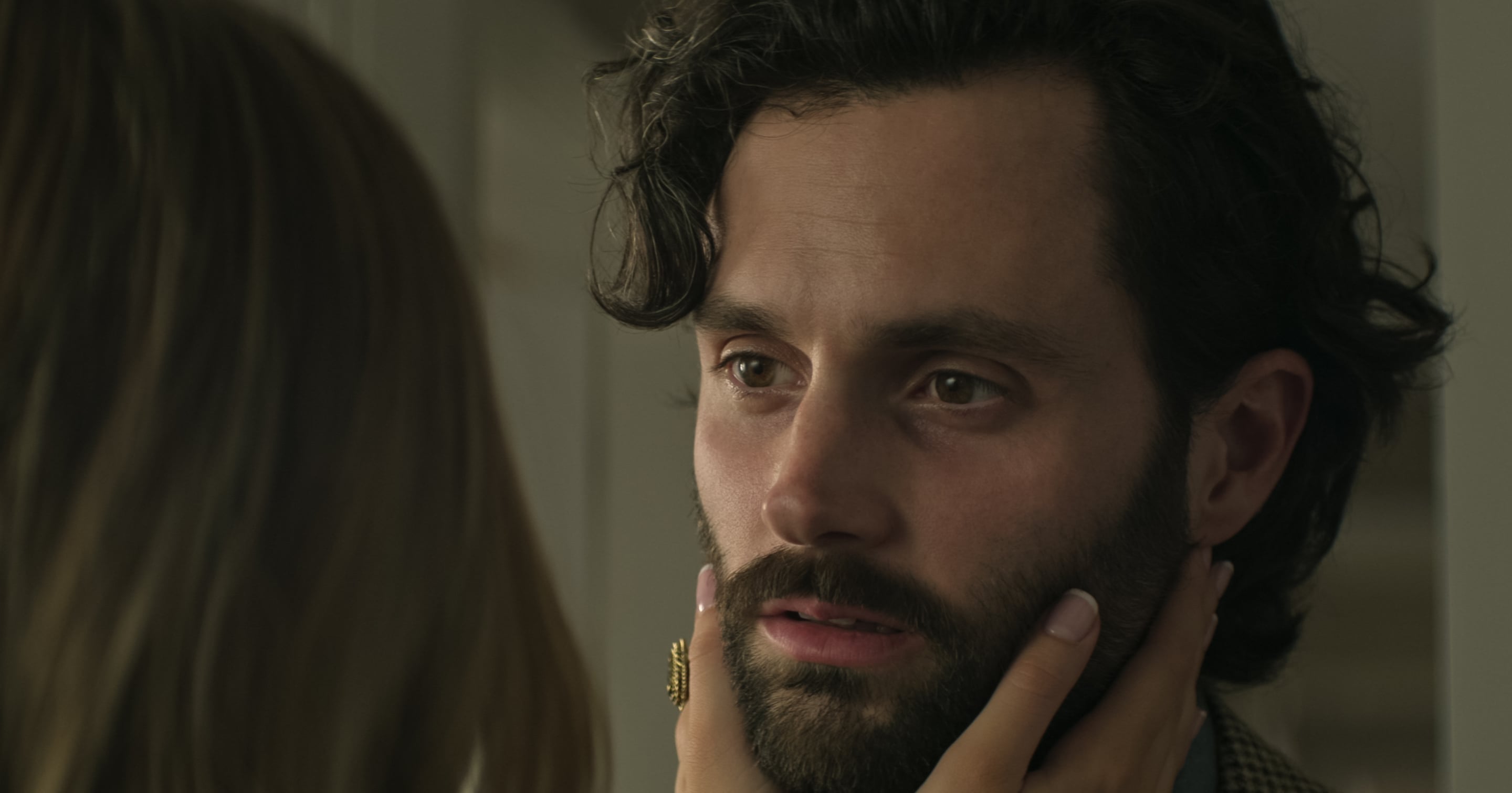 Penn Badgley on Filming Intimacy Scenes in You | PS Love