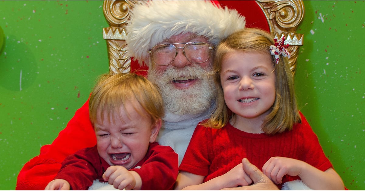 What It's Like Taking Kids to Visit a Mall Santa | POPSUGAR Family
