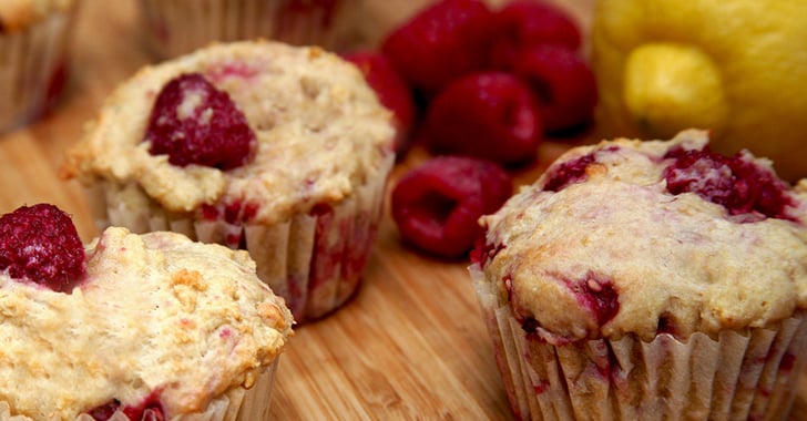 Recipe For Low-Sugar, High-Protein Lemon Raspberry Muffins | POPSUGAR ...