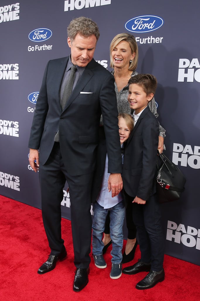 Will Ferrell and His Family at Daddy's Home Premiere in NYC | POPSUGAR ...
