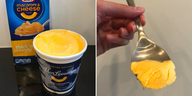 I Tried Van Leeuwen's Kraft Mac and Cheese Ice Cream: Review | POPSUGAR ...