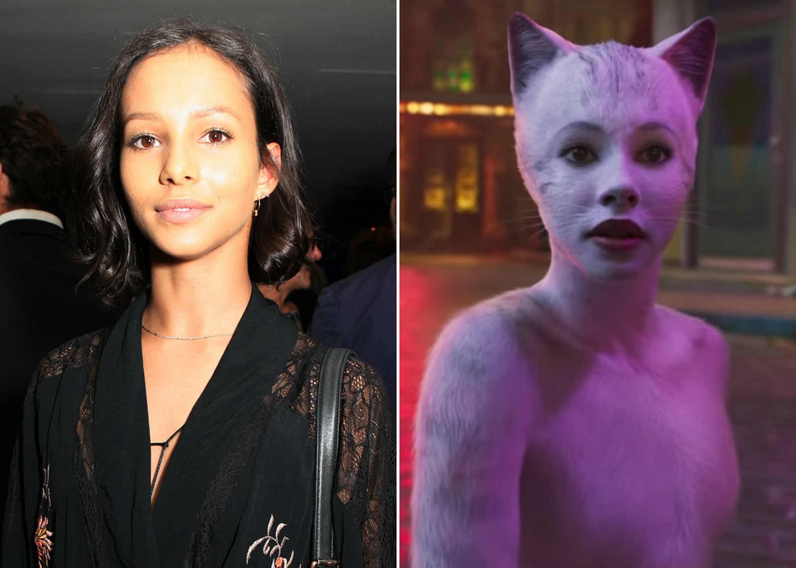 Cats Movie Cast Side by Side With Their Characters | PS Entertainment