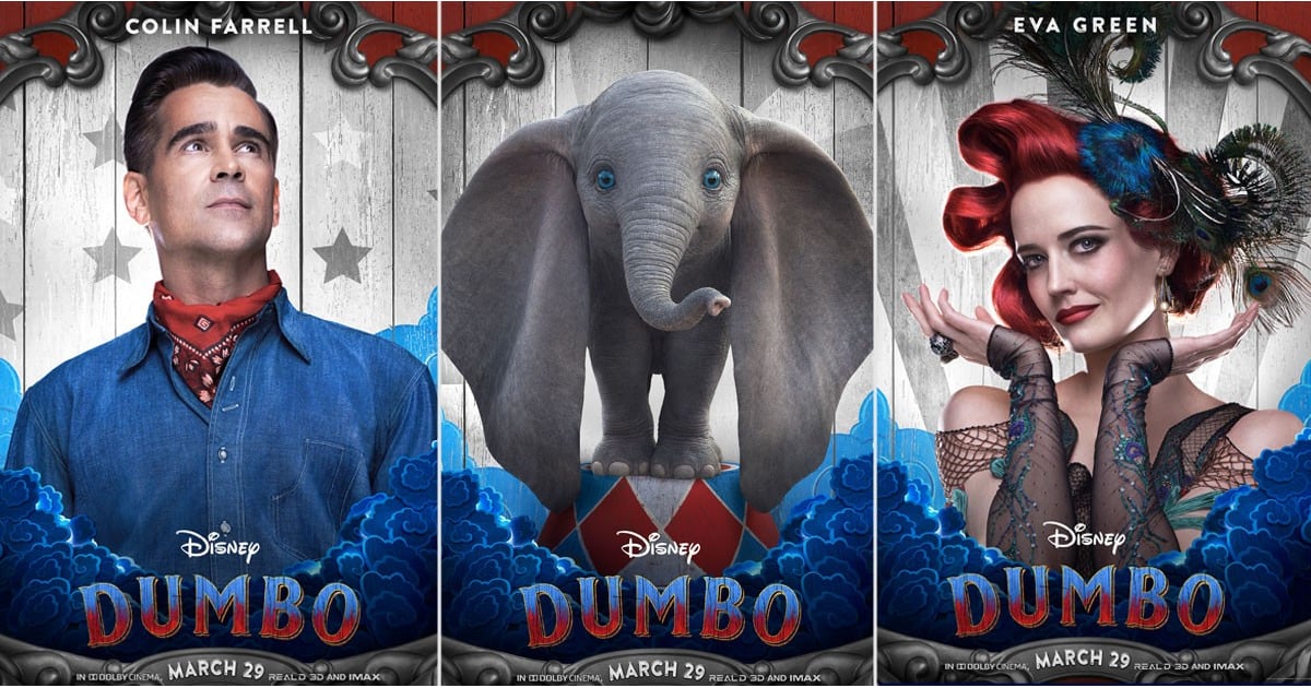 Disney's Live-Action Dumbo Character Posters | POPSUGAR Entertainment