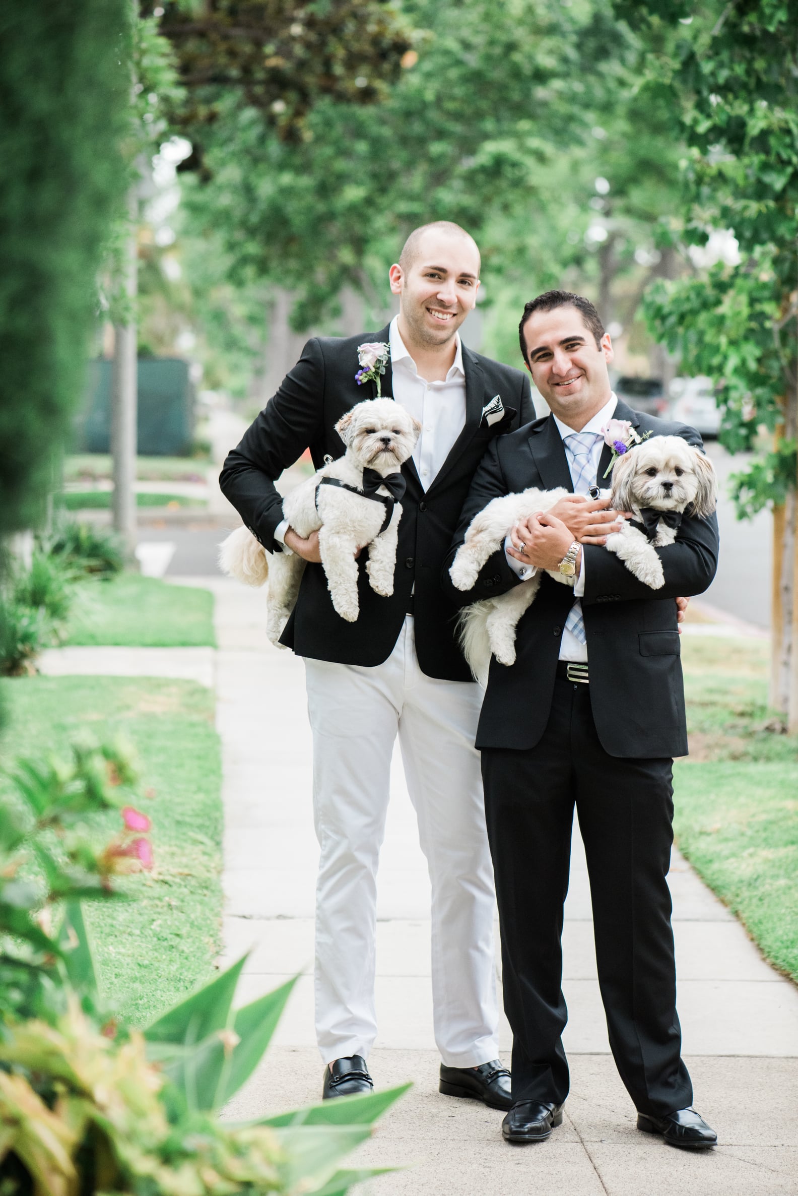 Restaurant Courtyard Wedding | PS Love