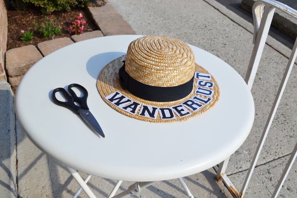 DIY Graphic Hat | POPSUGAR Fashion