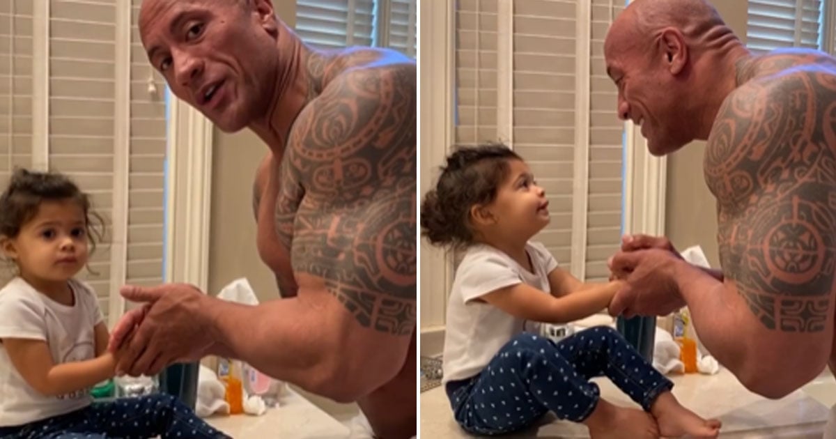 Dwayne Johnson Sings Moana's "You're Welcome" to Tia | Video | POPSUGAR ...