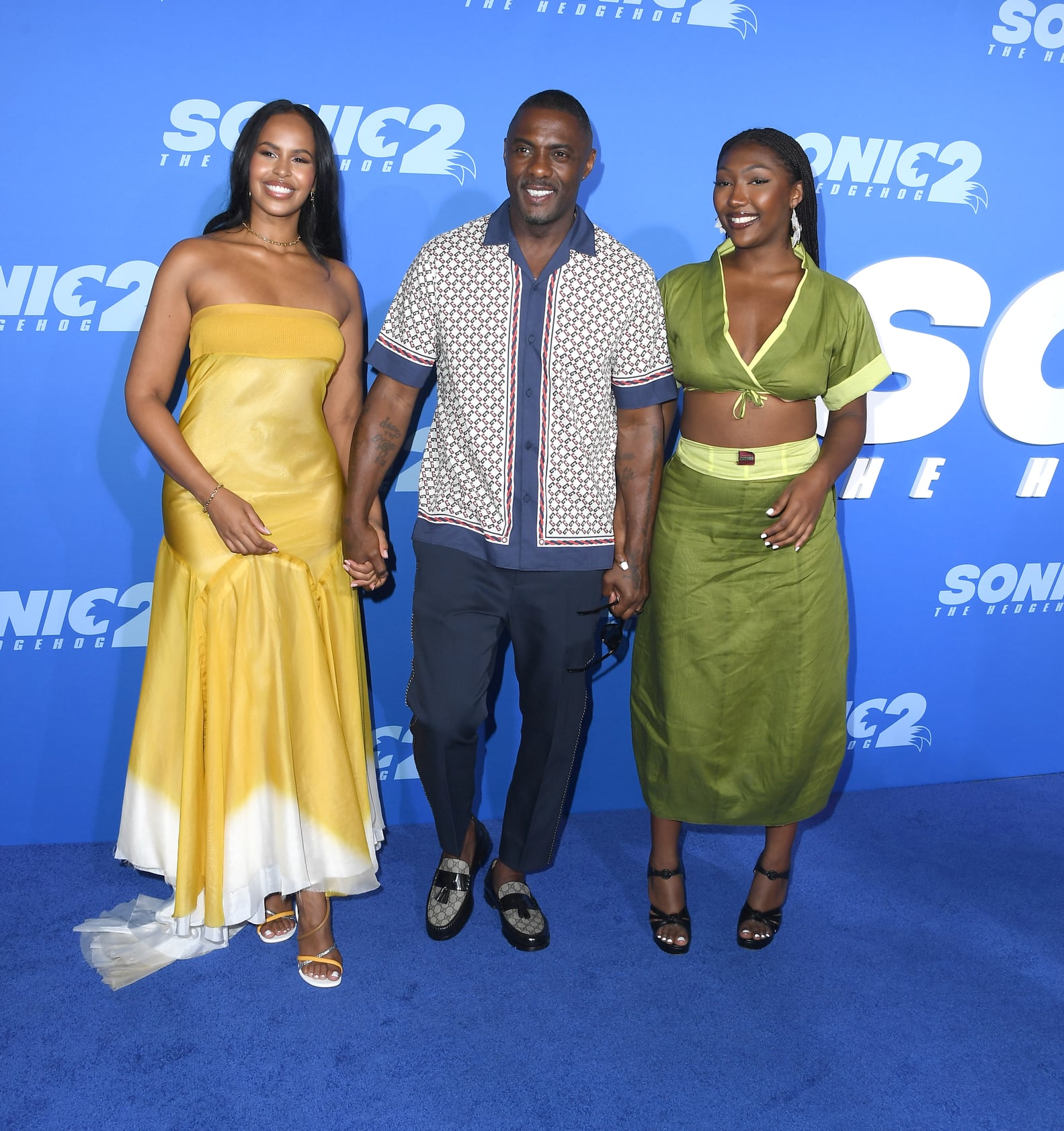 Idris Elba Attends Sonic the Hedgehog 2 Premiere With Family | PS Celebrity