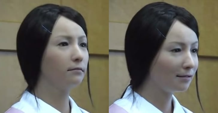 Creepily Lifelike Japanese Robot | POPSUGAR Tech
