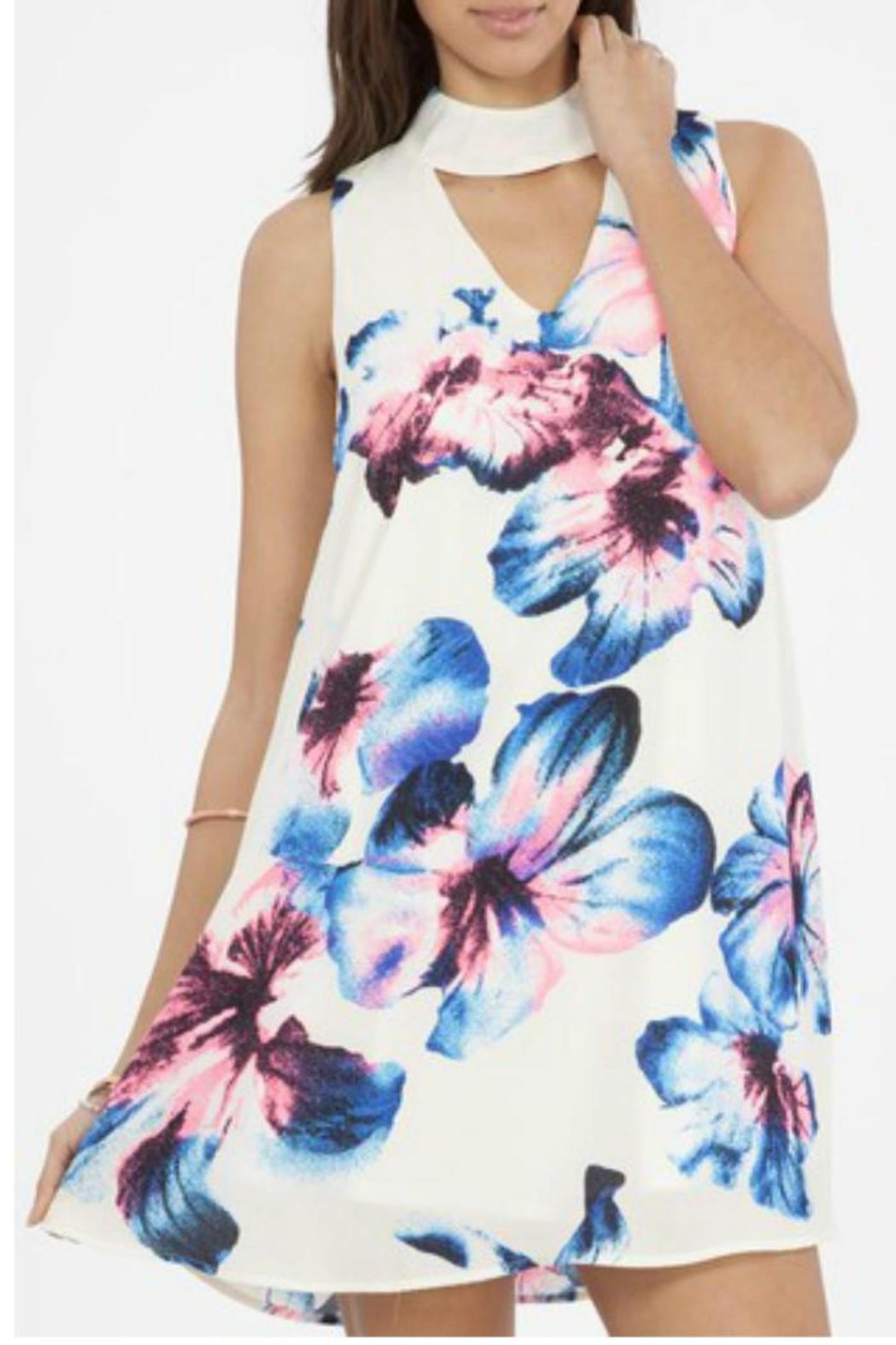 Emily Ratajkowski Floral Dress Instagram June 2016 | PS Fashion