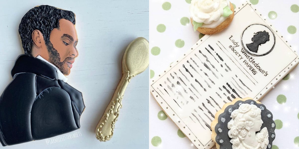 These Bridgerton-Themed Cookies Are So Perfect | POPSUGAR Food