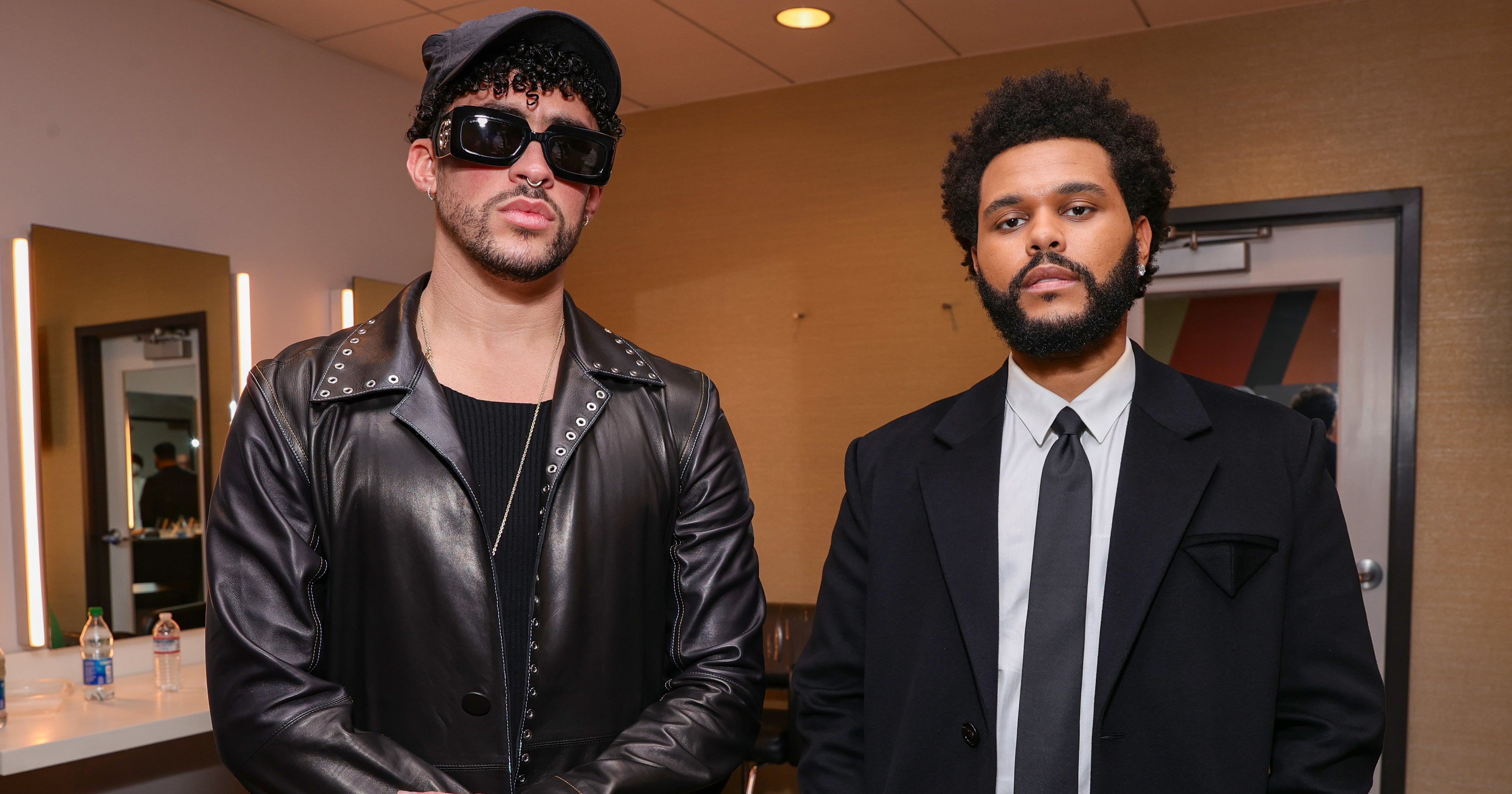 The Weeknd and Bad Bunny Hung Out at the 2021 BBMAs | PS Celebrity