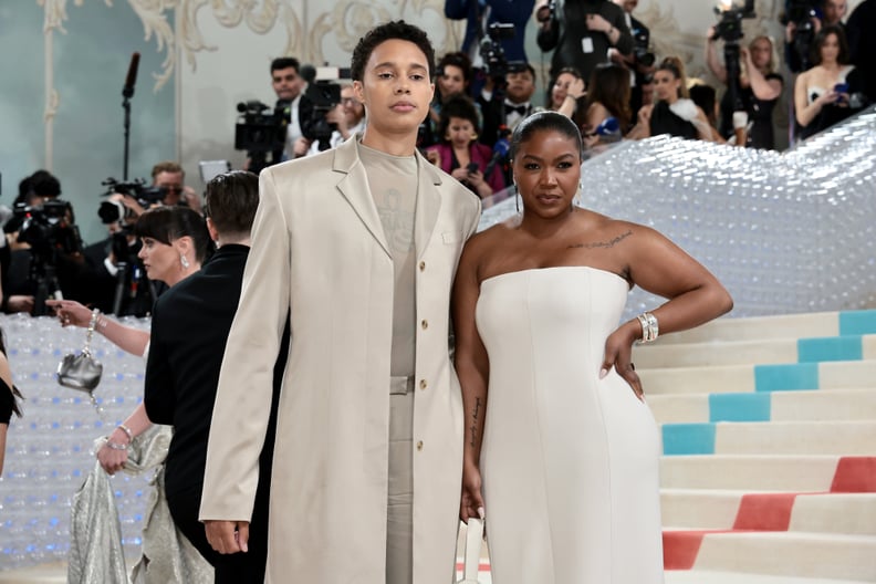 Brittney Griner and Wife Cherelle Attend Met Gala 2023 | POPSUGAR Celebrity