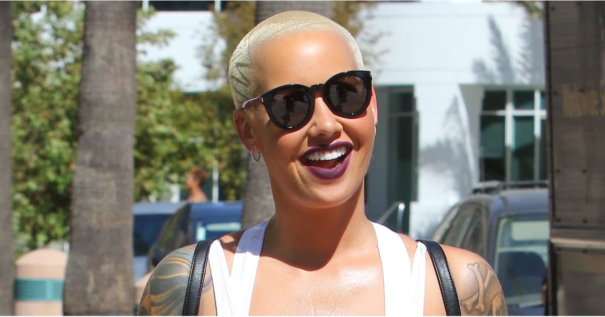 Amber Rose With Long Hair | September 2016 | POPSUGAR Beauty