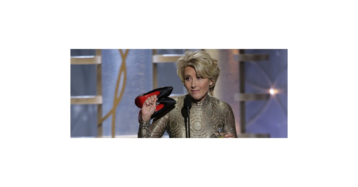 Emma Thompson's Shoes at SAG Awards 2014 | POPSUGAR Fashion