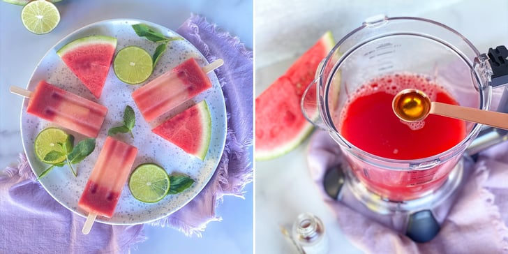 Watermelon Mint CBD Popsicle Recipe | POPSUGAR Fitness