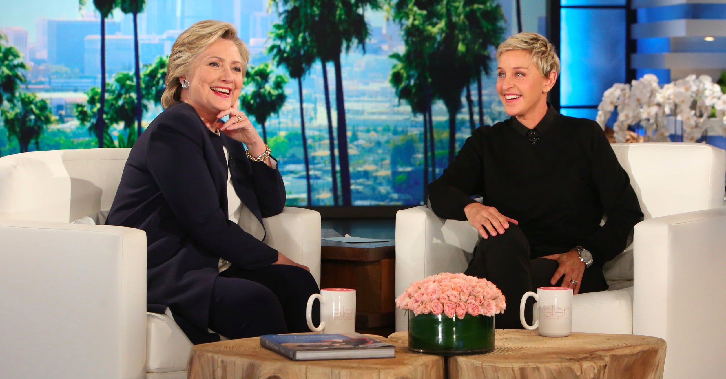 Hillary Clinton on Ellen DeGeneres Show Talking Debates | POPSUGAR News