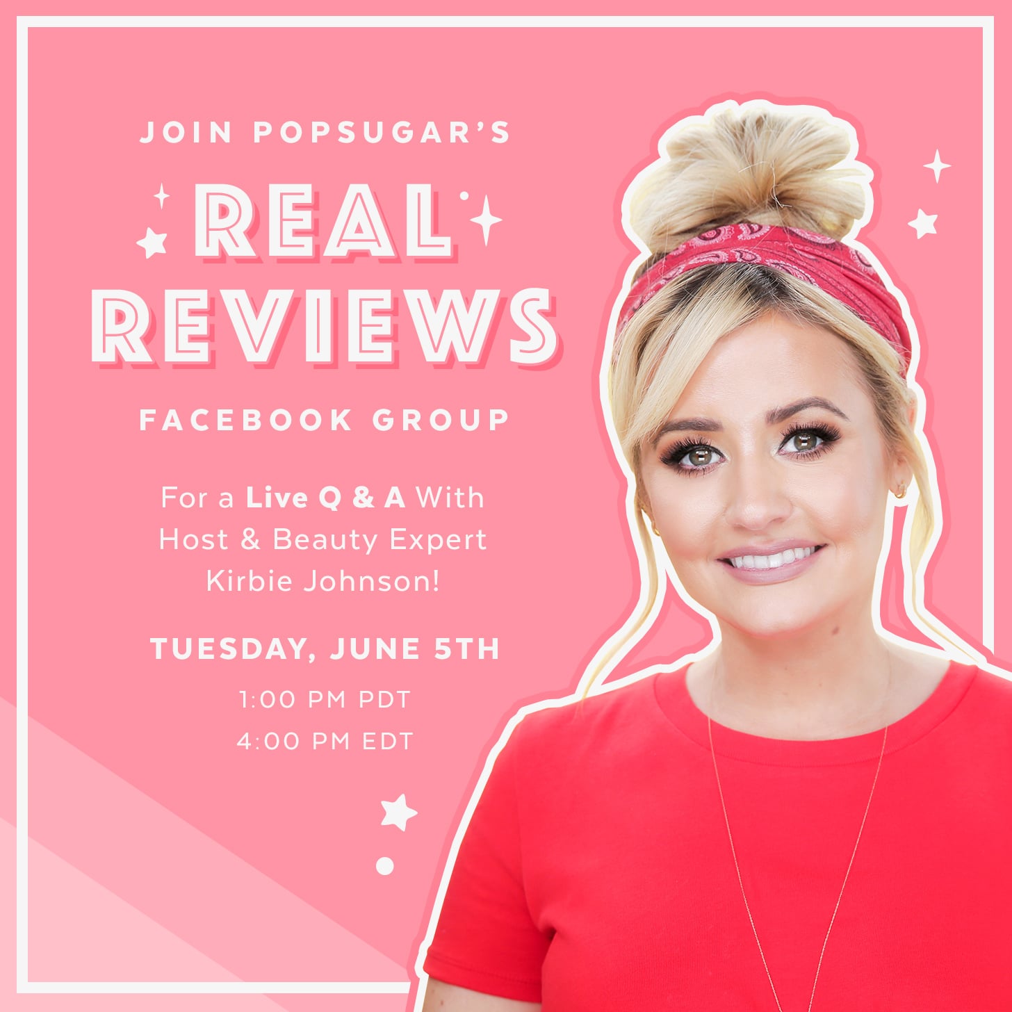 Kirbie Johnson Chat in Real Reviews Facebook Group | POPSUGAR UK